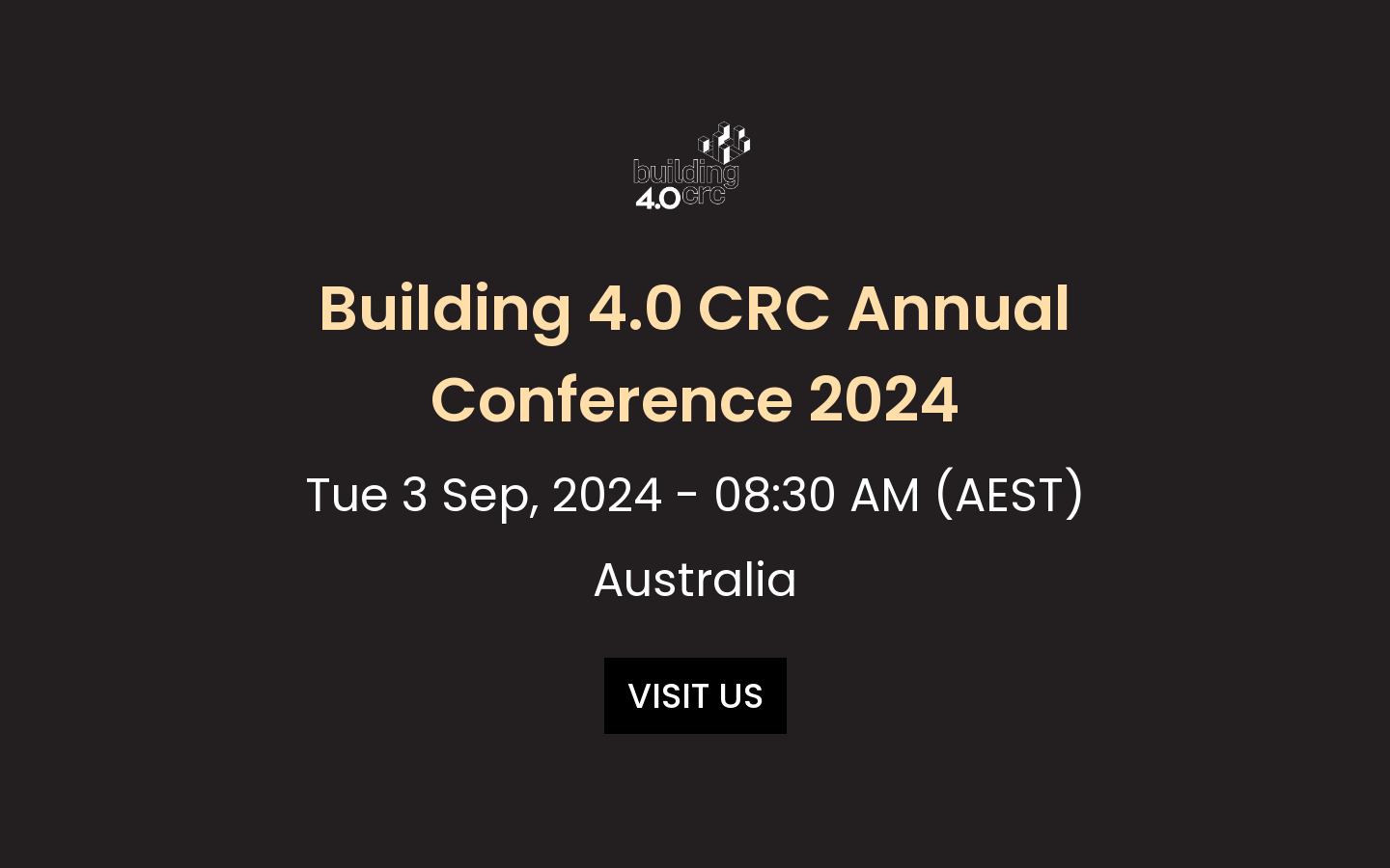 Building 4.0 CRC Annual Conference 2024